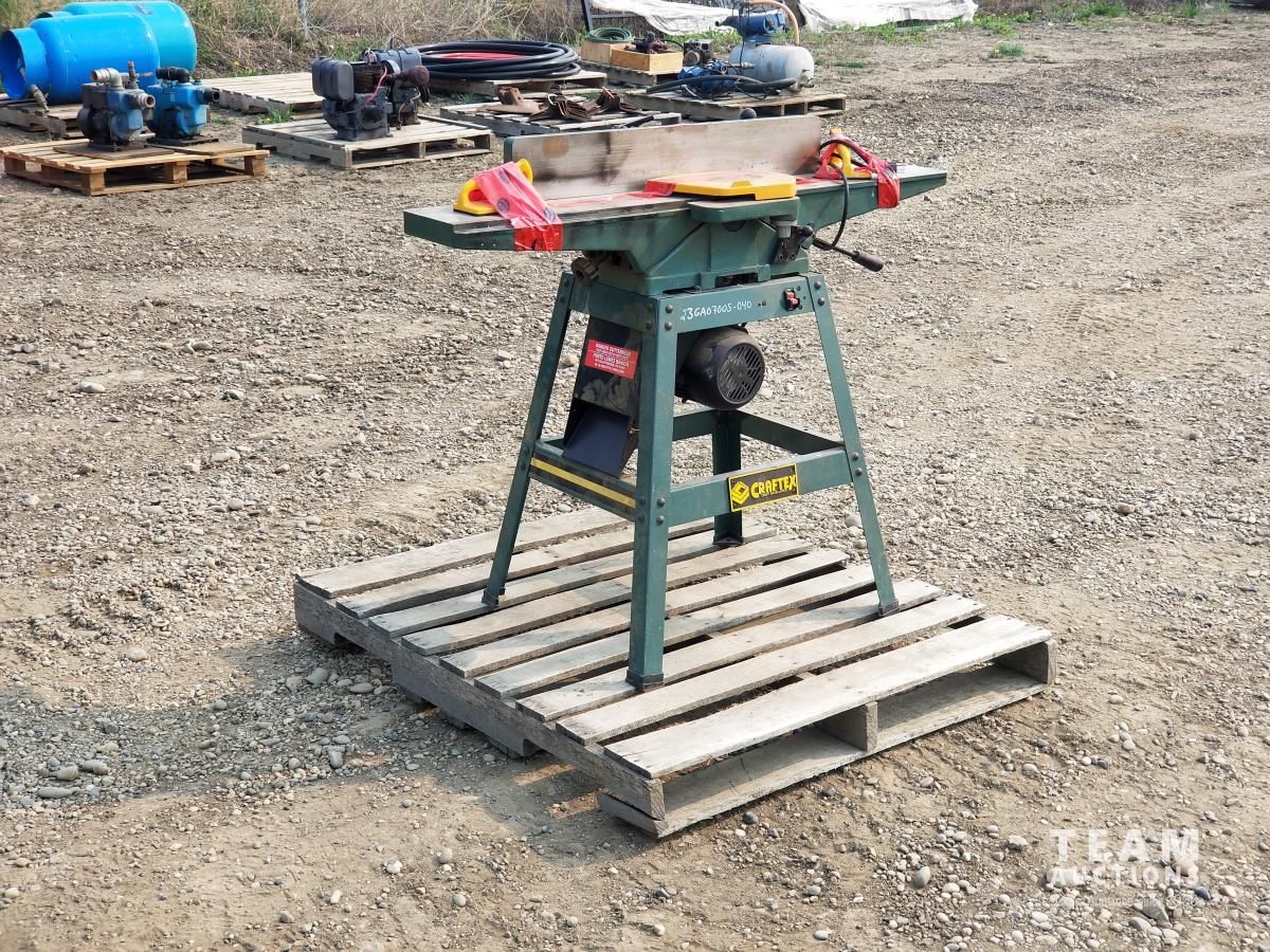 Craftex CT086 1 HP Jointer [23GA07005-040] | Team Auctions