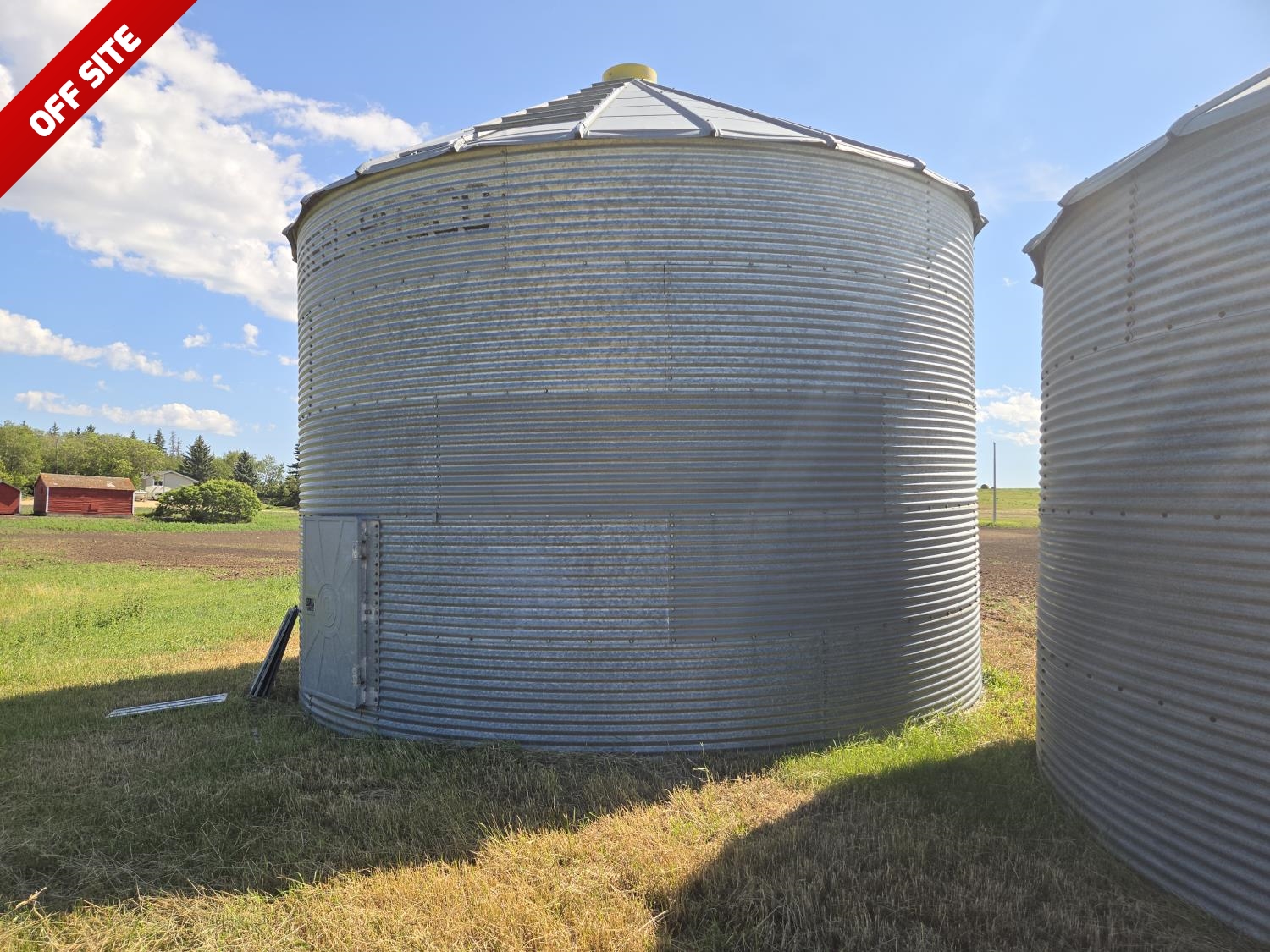 Westeel Rosco 19 Ft 5 Ring Flat Bottom Bin [24HD11001-088] | Team Auctions