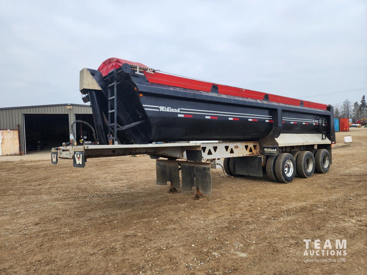 2012 Midland SL3000 35 Ft Tri-Axle End Dump Trailer [23EA05016-002 ...