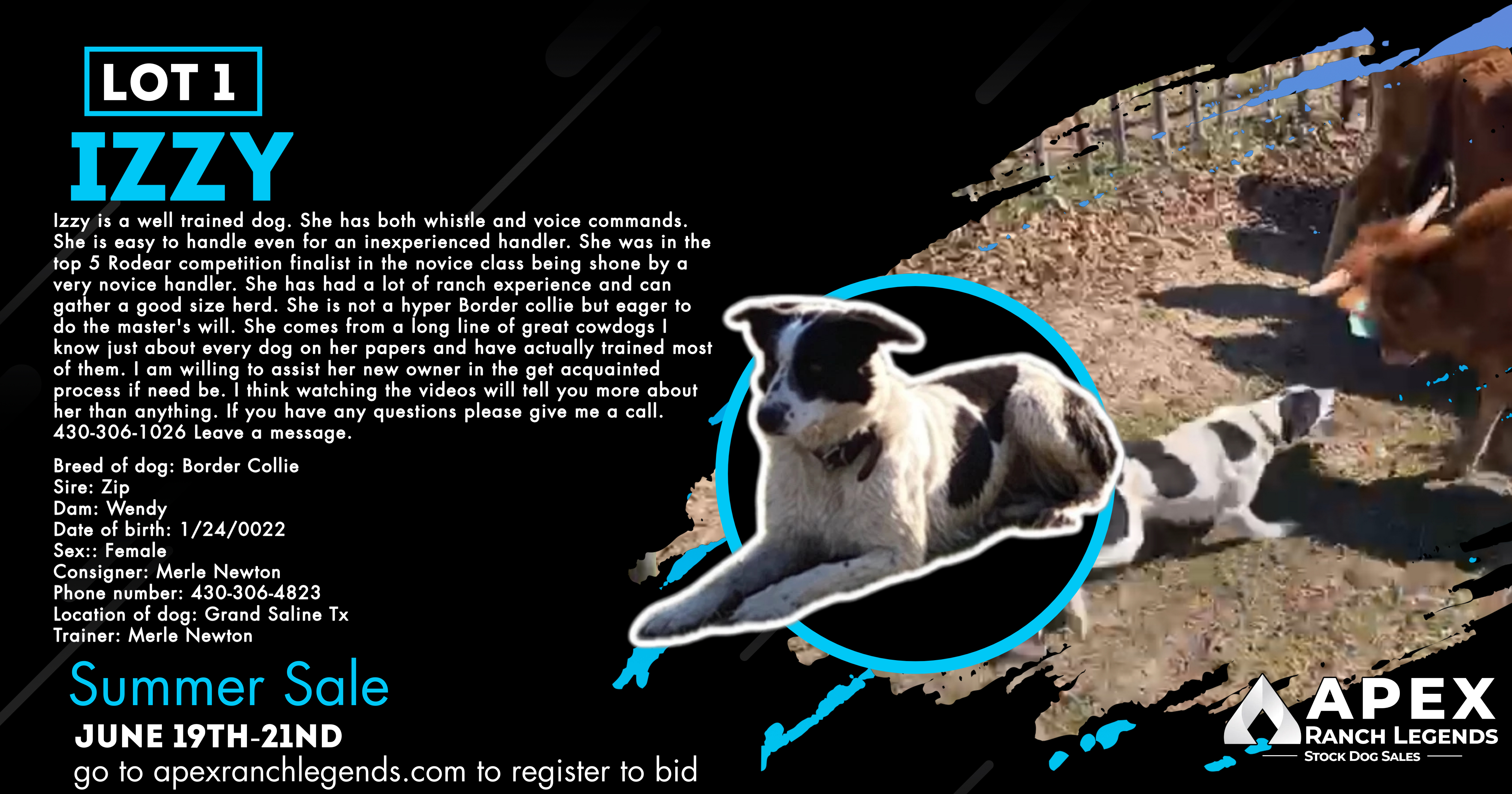 Izzy | Apex Ranch Legends