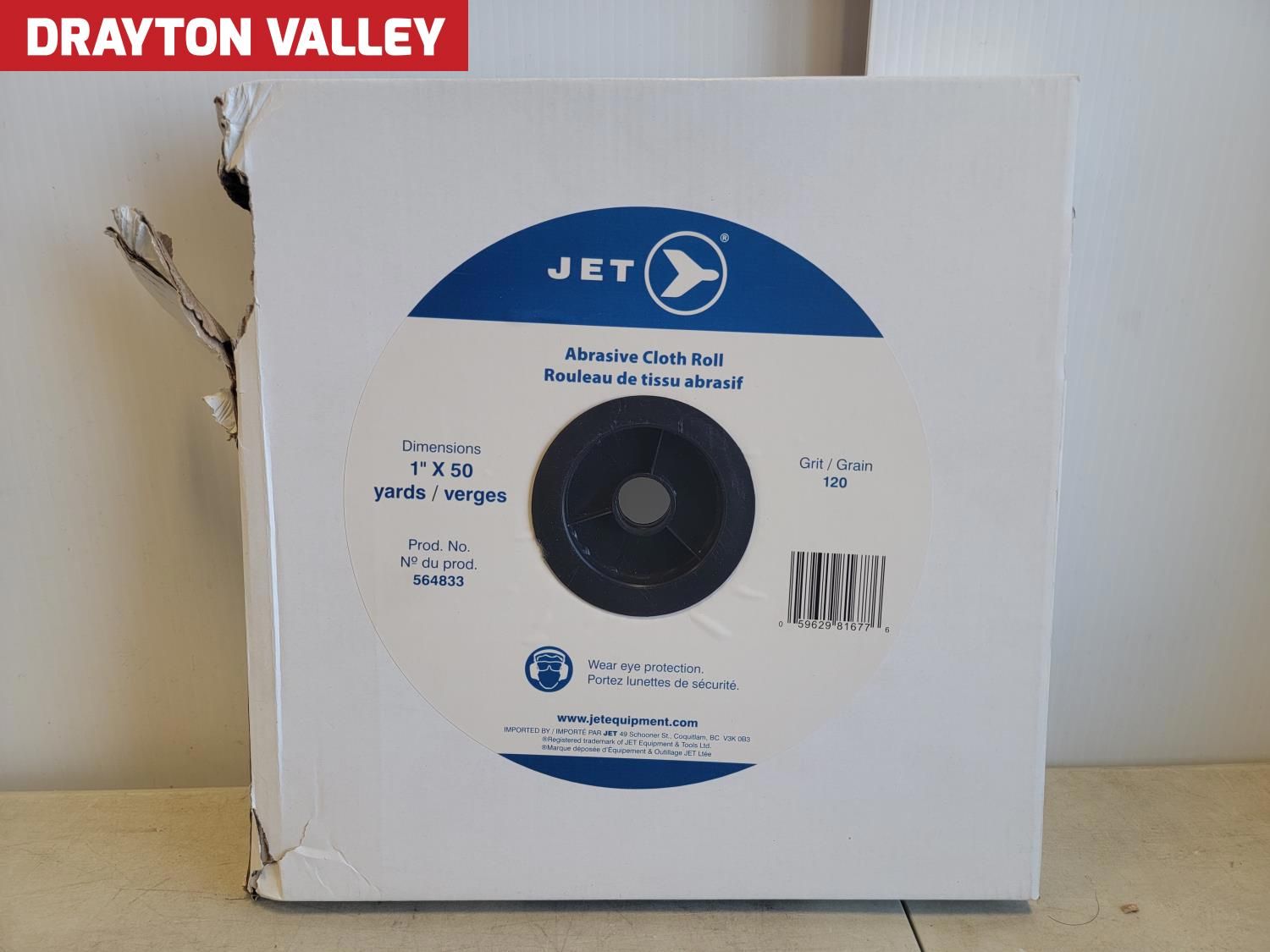 (8) Neck Gaiters, 1 Inch X 50 Yard Roll of Abrasive Cloth and Size 9 ...