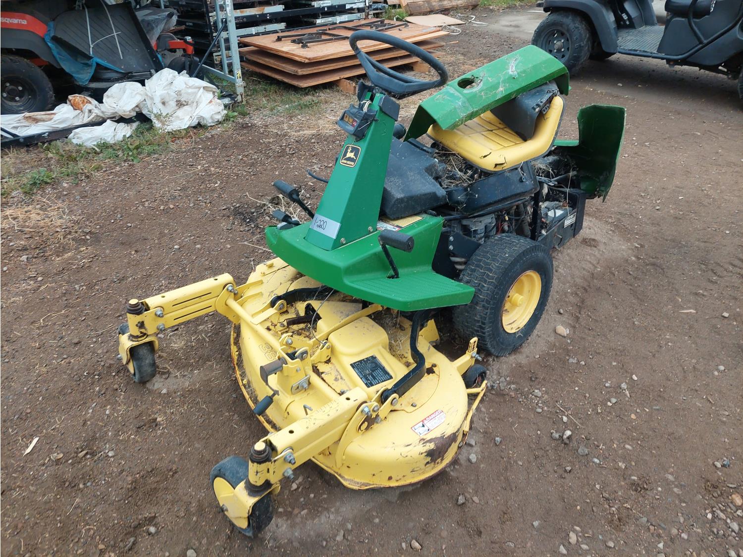 John Deere F510 38 Inch Ride On Lawn Mower (Inoperable) [24JH02001-220 ...