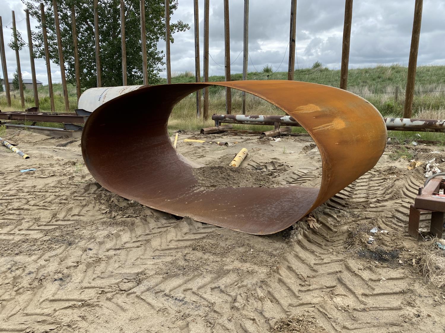 72 Inch Steel Bin Ring [25IO02001-251] | Team Auctions