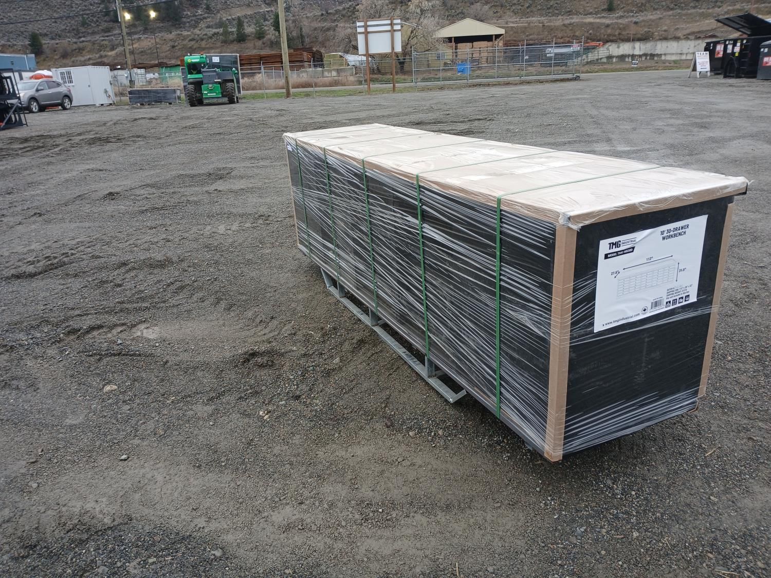 TMG Industrial TMG-WB30D 10 Ft 30-Drawer Workbench (Unused) [25AA03995 ...