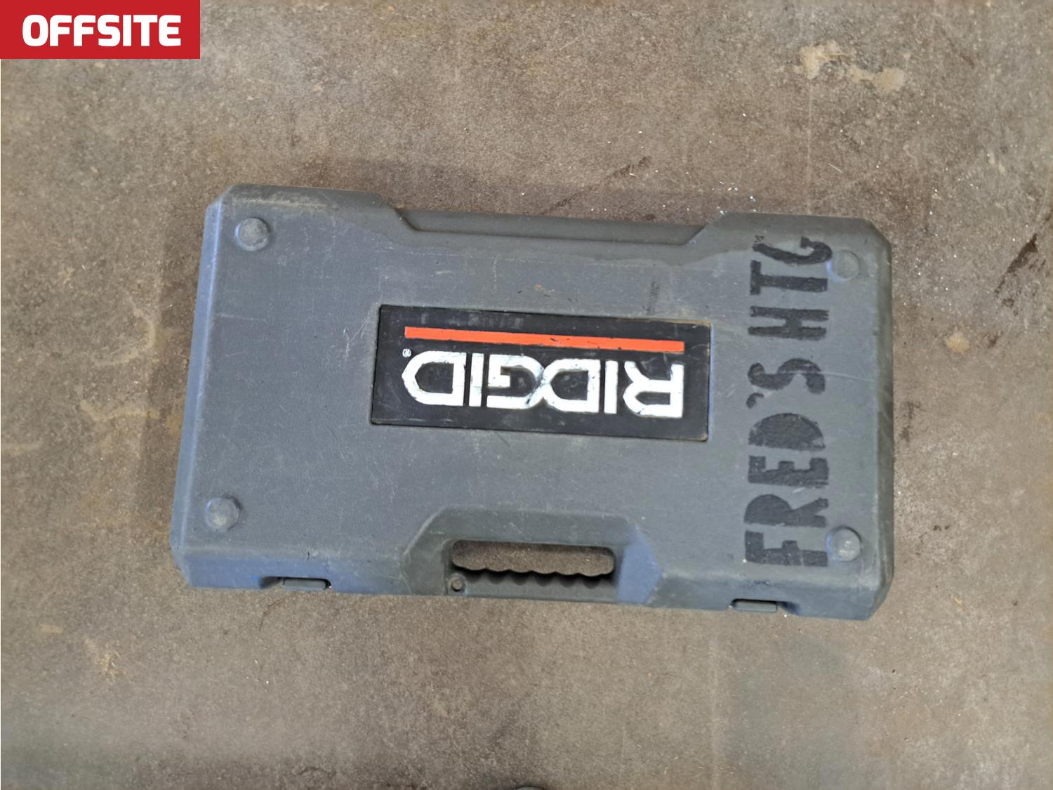 Ridgid 12R Pipe Threading Set [25KC07017-033] | Team Auctions