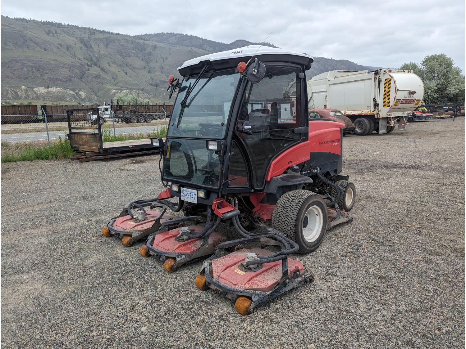 2011 Toro 4500D 4X4 Front Mount Lawn Mower [24FB15994-003] | Team Auctions