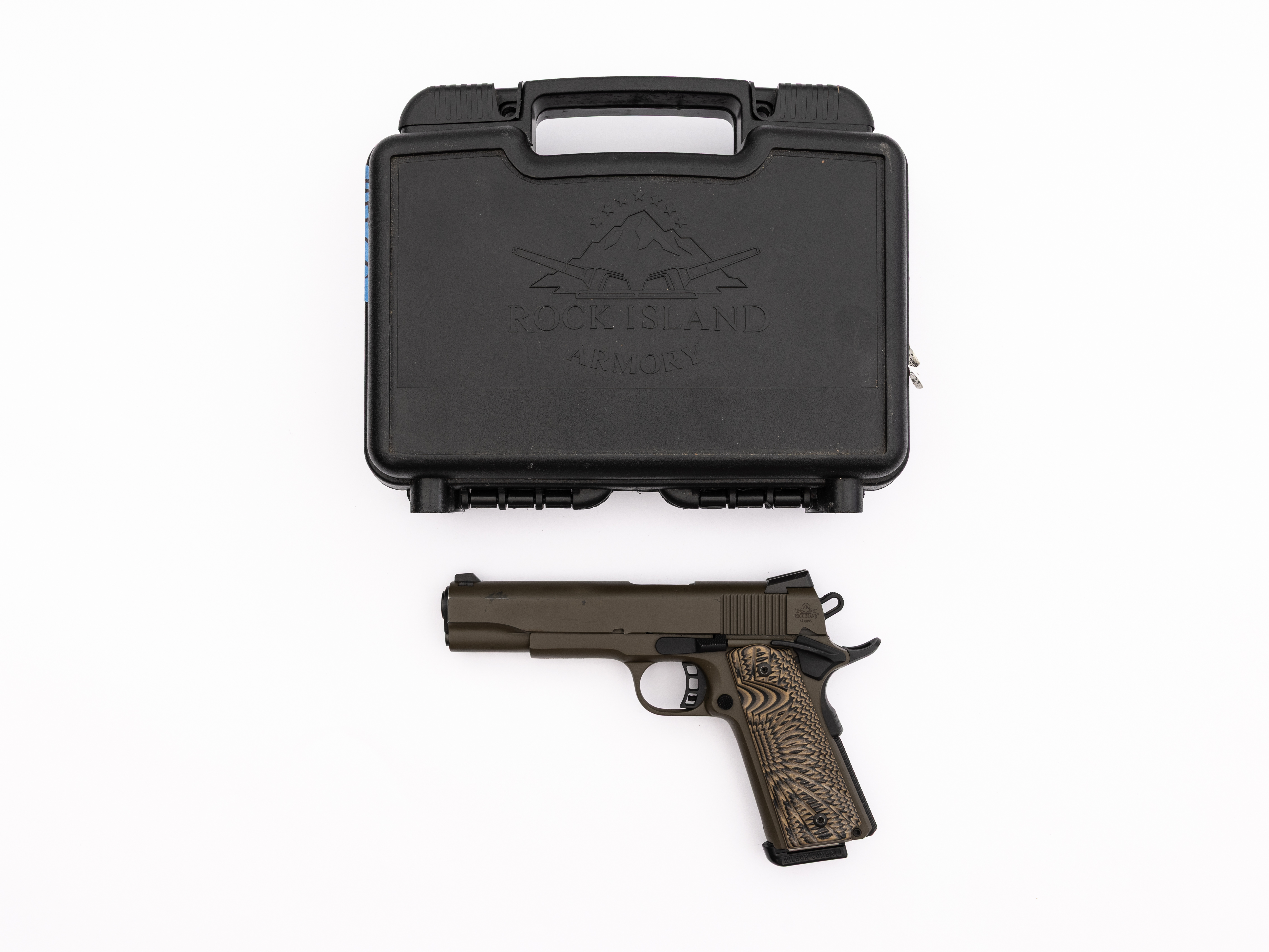 Armscor RIA M1911A1-FS 45 ACP Semi-Auto Pistol In Exclusive Olive ...