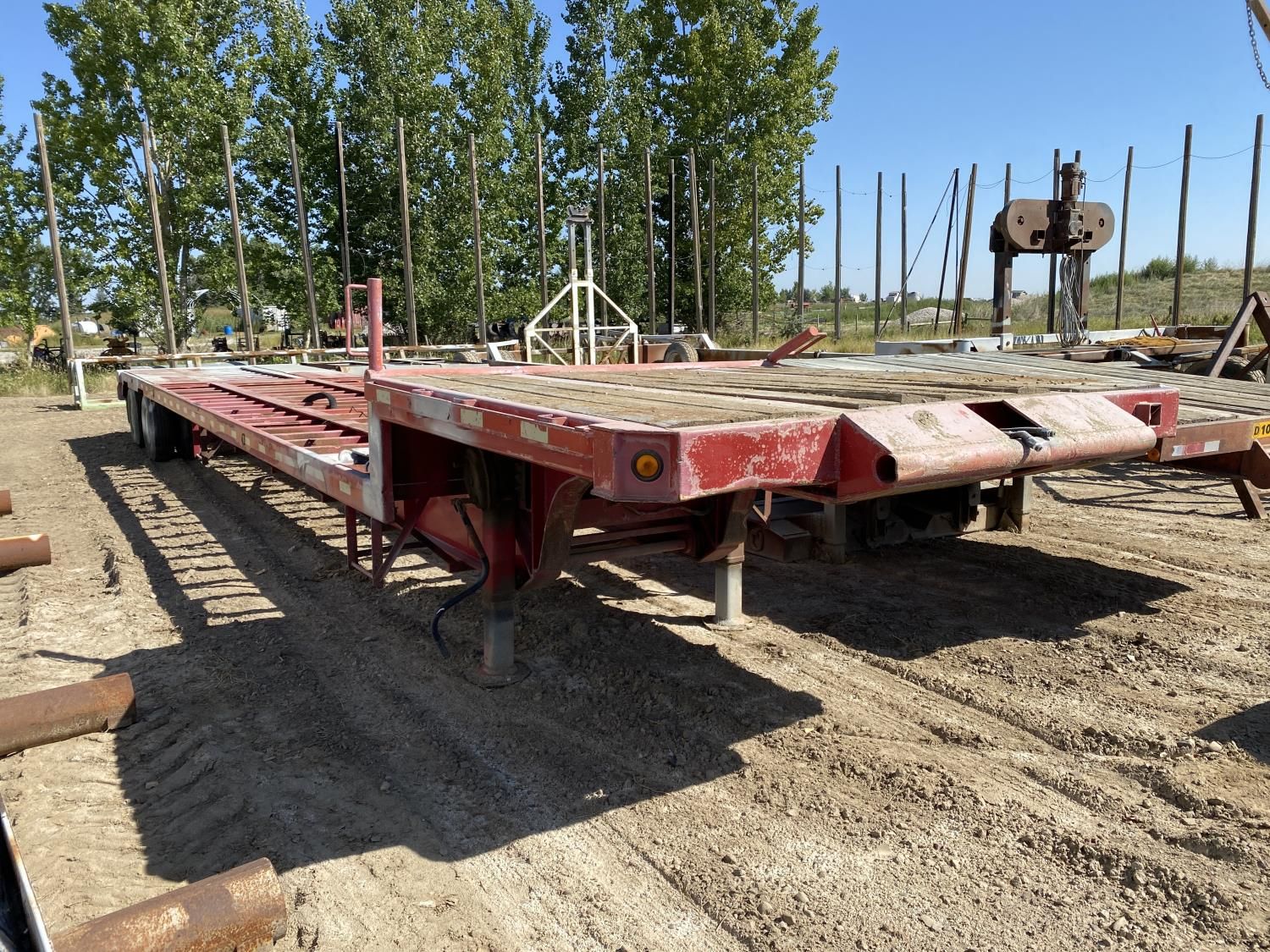 45 Ft T/A Step Deck Blast Trailer [25IO02002-087] | Team Auctions