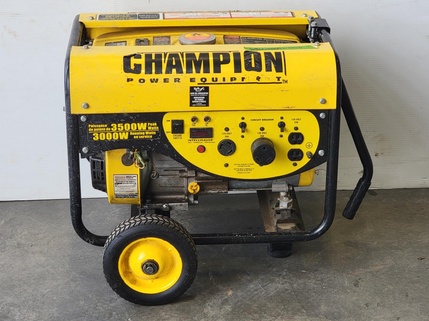 Champion 3000 W Generator [25CC10009-003] | Team Auctions
