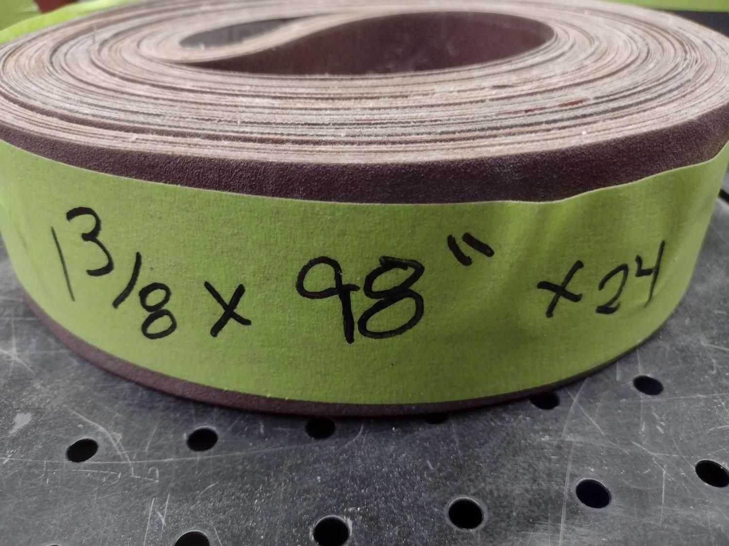 Qty of Sanding Belts & (2) Rolls of Belt Sander Graphite Paper ...