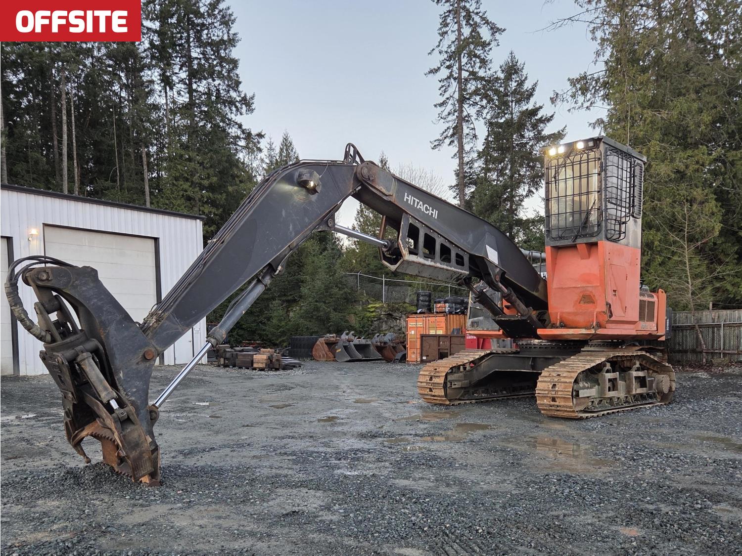 2012 Hitachi ZX290-F3 Forester Heel Boom Log Loader [26BB53005-006 ...