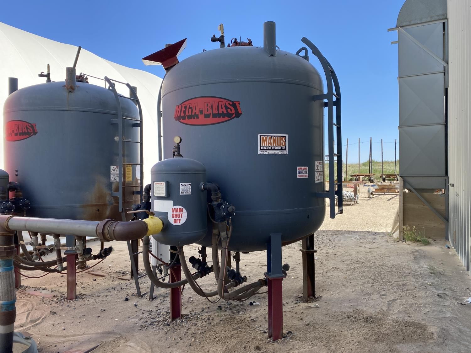 Mod-U-Blast MB160 8 Ton Blast Pot [25IO02001-598] | Team Auctions