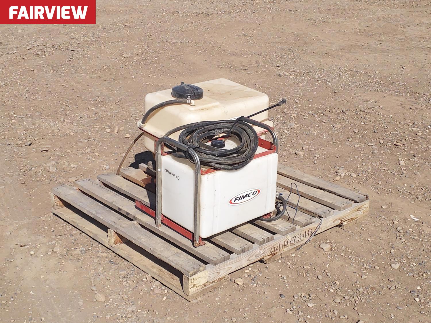 (2) ATV Sprayer Plastic Water Tanks [25FF06001-013] | Team Auctions