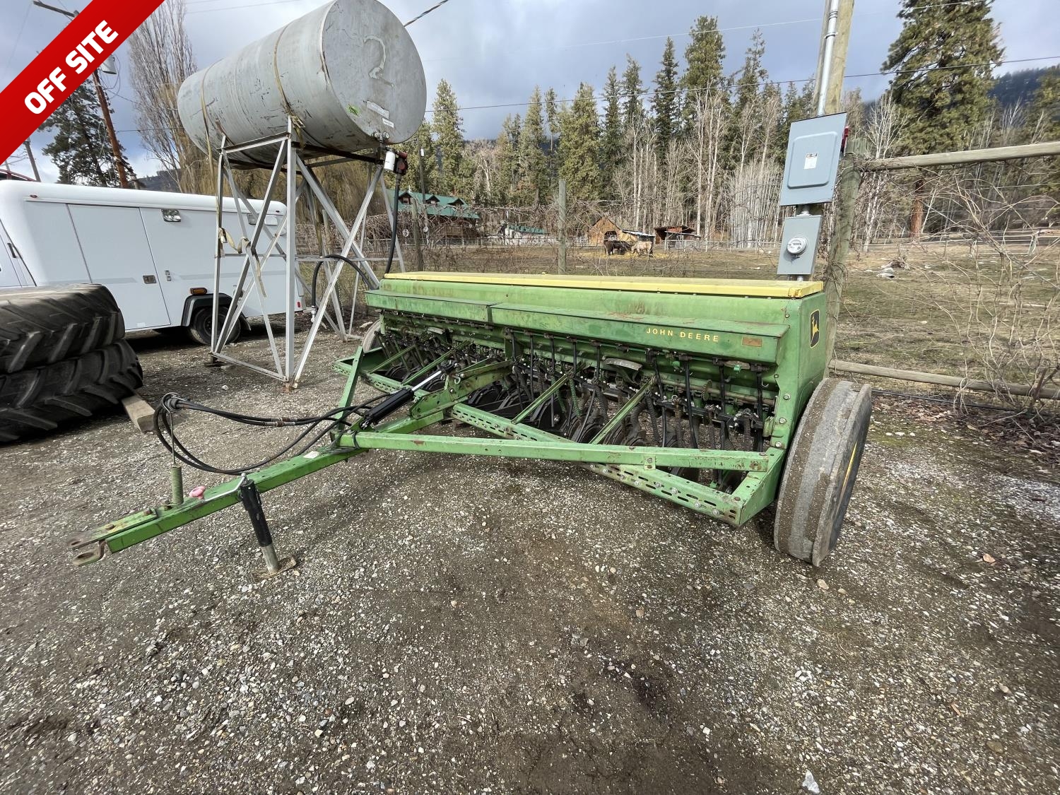 John Deere 8250 12 Ft Double Disc Seed Drill [25DA45001-007] | Team ...