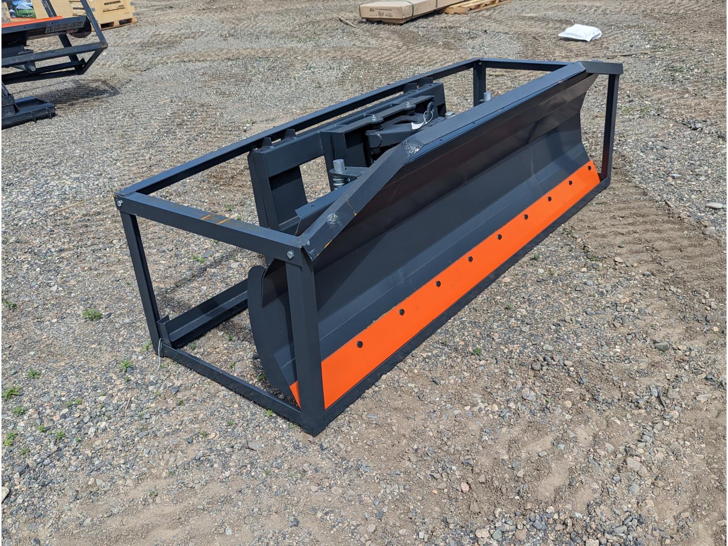 TMG Industrial TMG-DB86 86 Inch Dozer Blade/Snow Plow Pusher - Skid ...