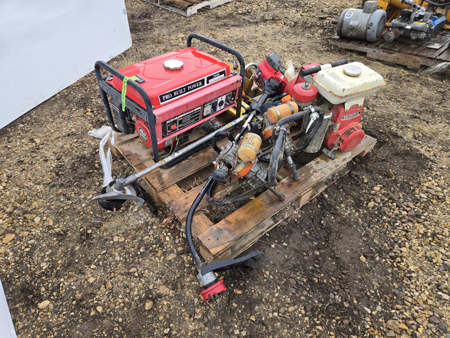 Qty of Trimmers, Generators, Auger Power Heads & Chain Saws (Inoperable ...