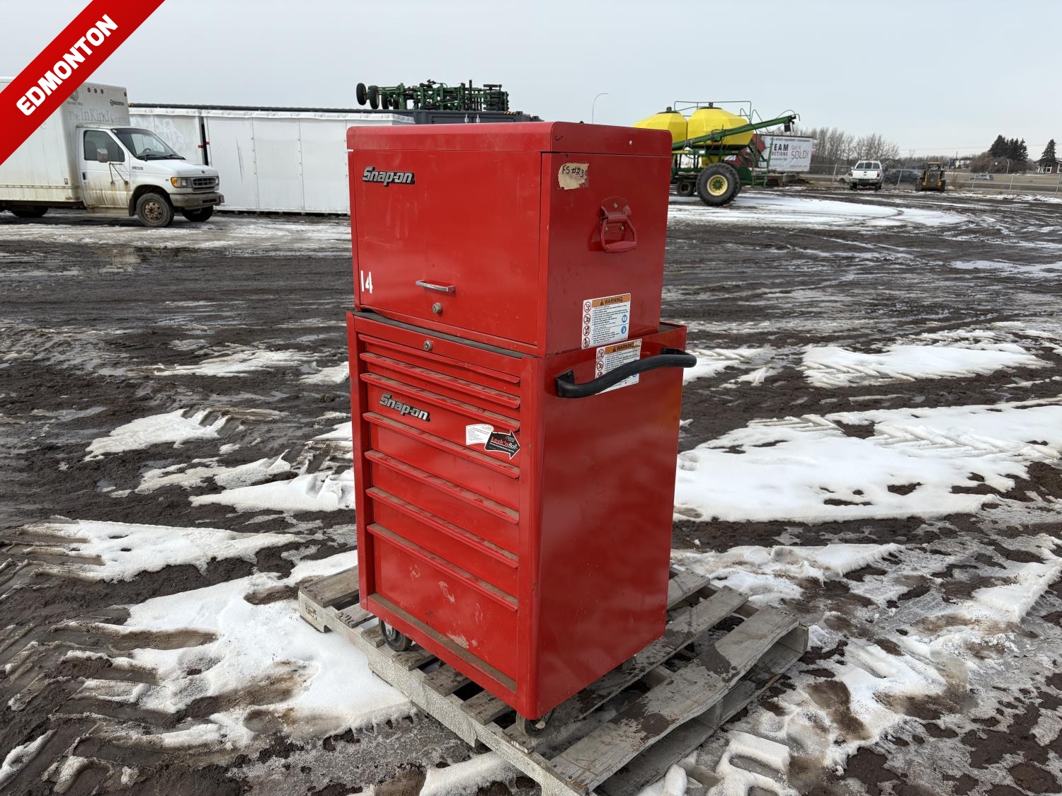 Snap-on Rolling Top and Bottom Tool Box [25DD44004-008] | Team Auctions