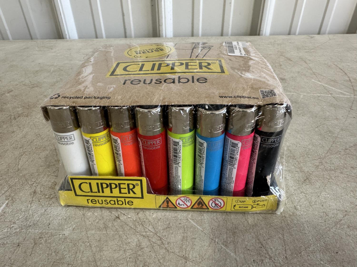 Case of 48 Reusable Clipper Lighters (Unused) [24JE37997-018] | Team ...
