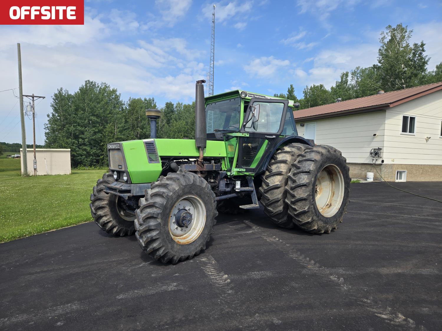 1982 Duetz DX160 MFWD Tractor [25GJ05002-009] | Team Auctions