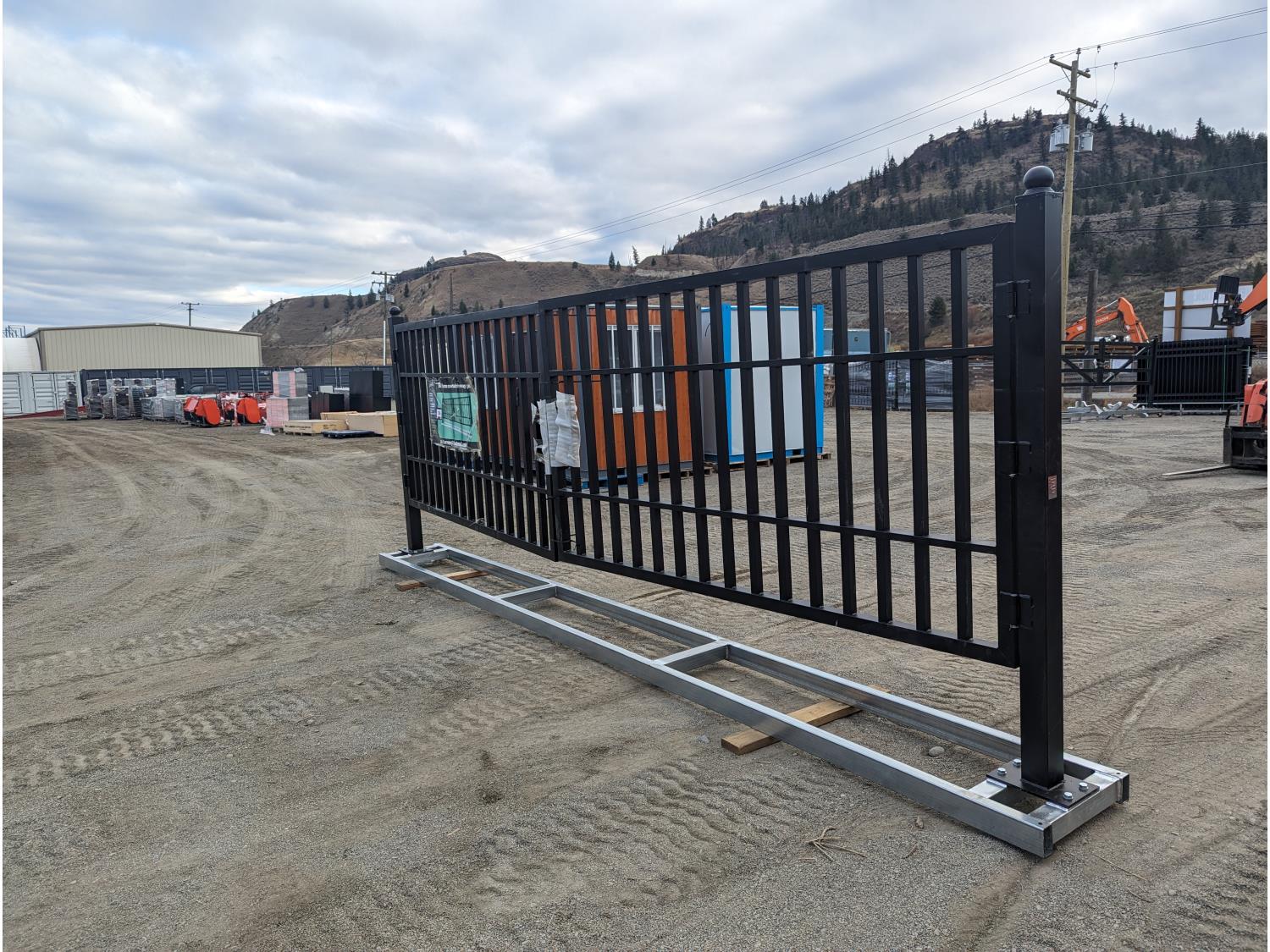 2024 Greatbear TM18-NCC 20 Ft Metal Driveway Iron Gates (Unused ...