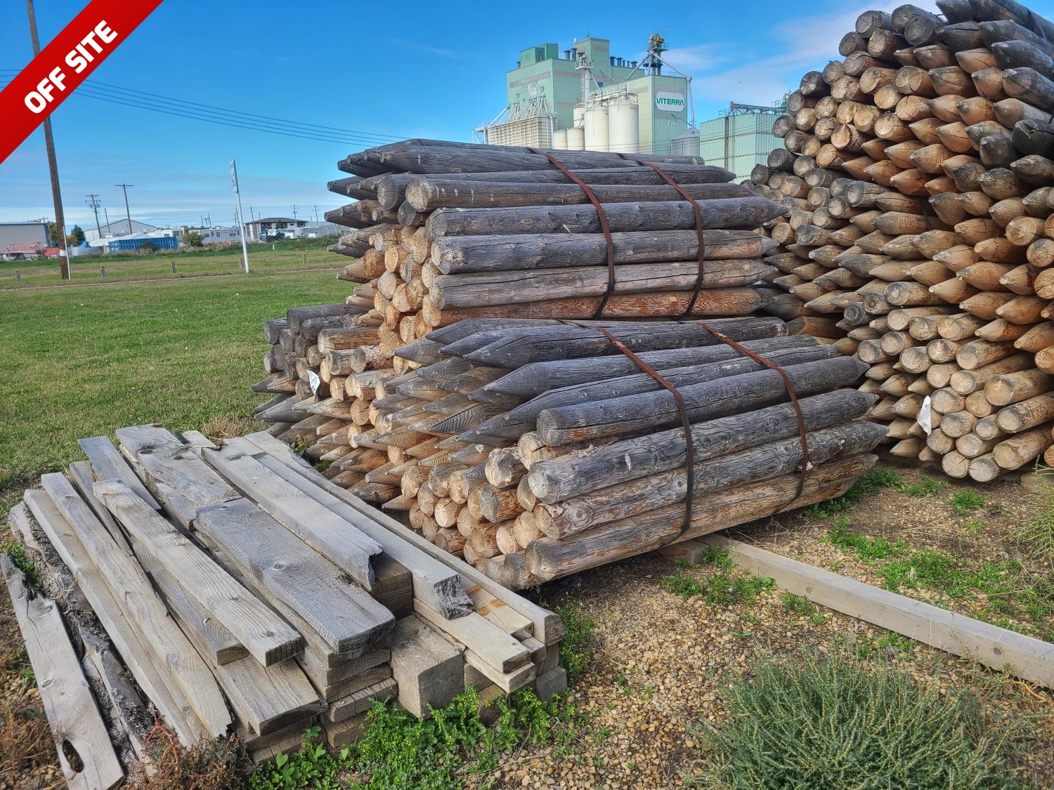 (50) 5 Inch -6 Inch X 7 Ft Untreated Organic Fence Posts (Unused ...