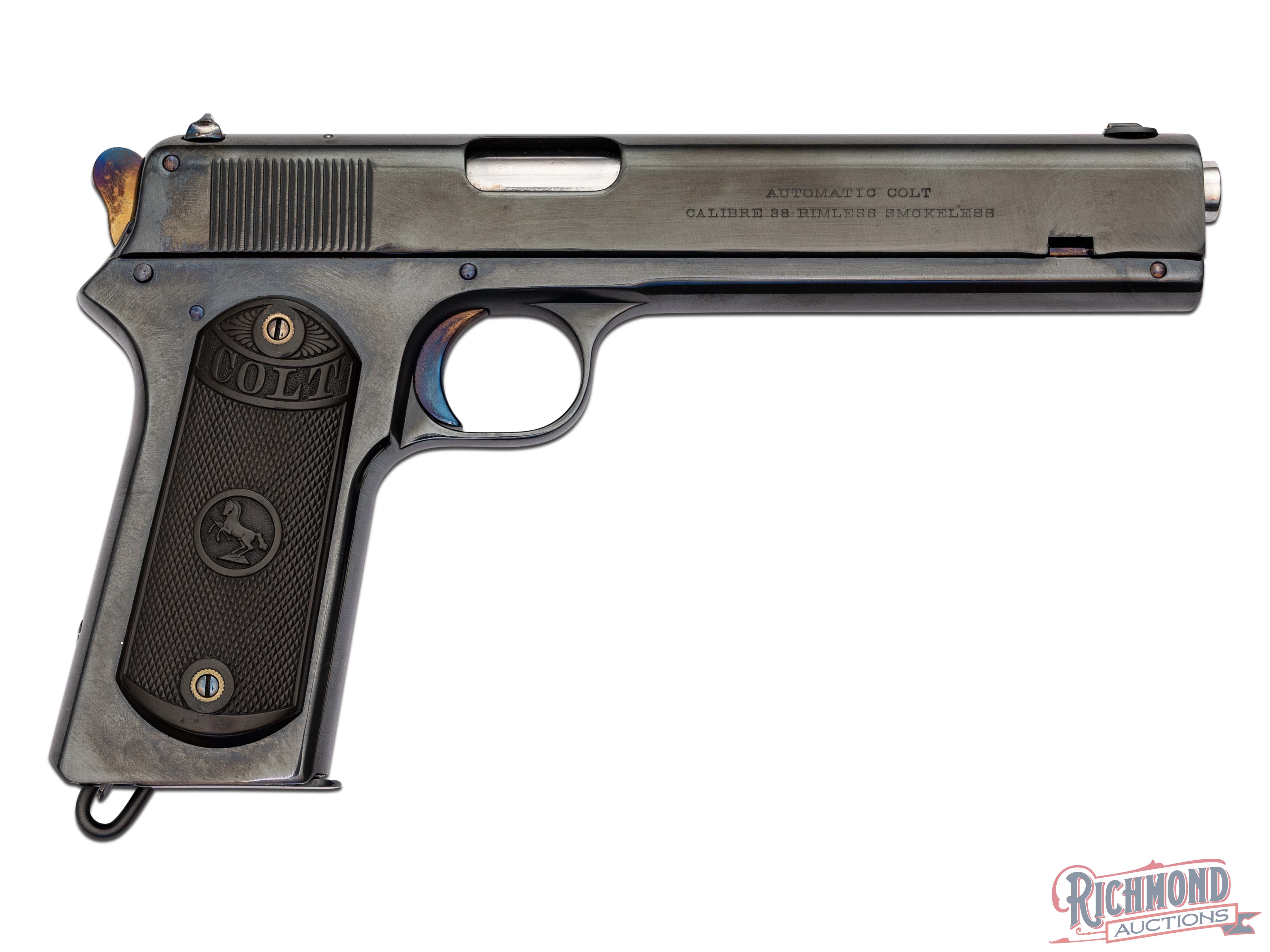1909 Colt Model of 1902 Military Upgraded .38 Automatic Pistol ...