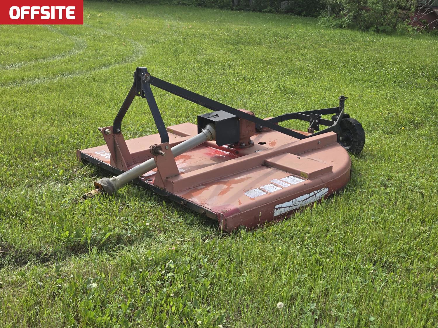 Bush Hog 286 72 Inch 3 PT Hitch Rough Cut Mower [25GJ05002-007] | Team ...
