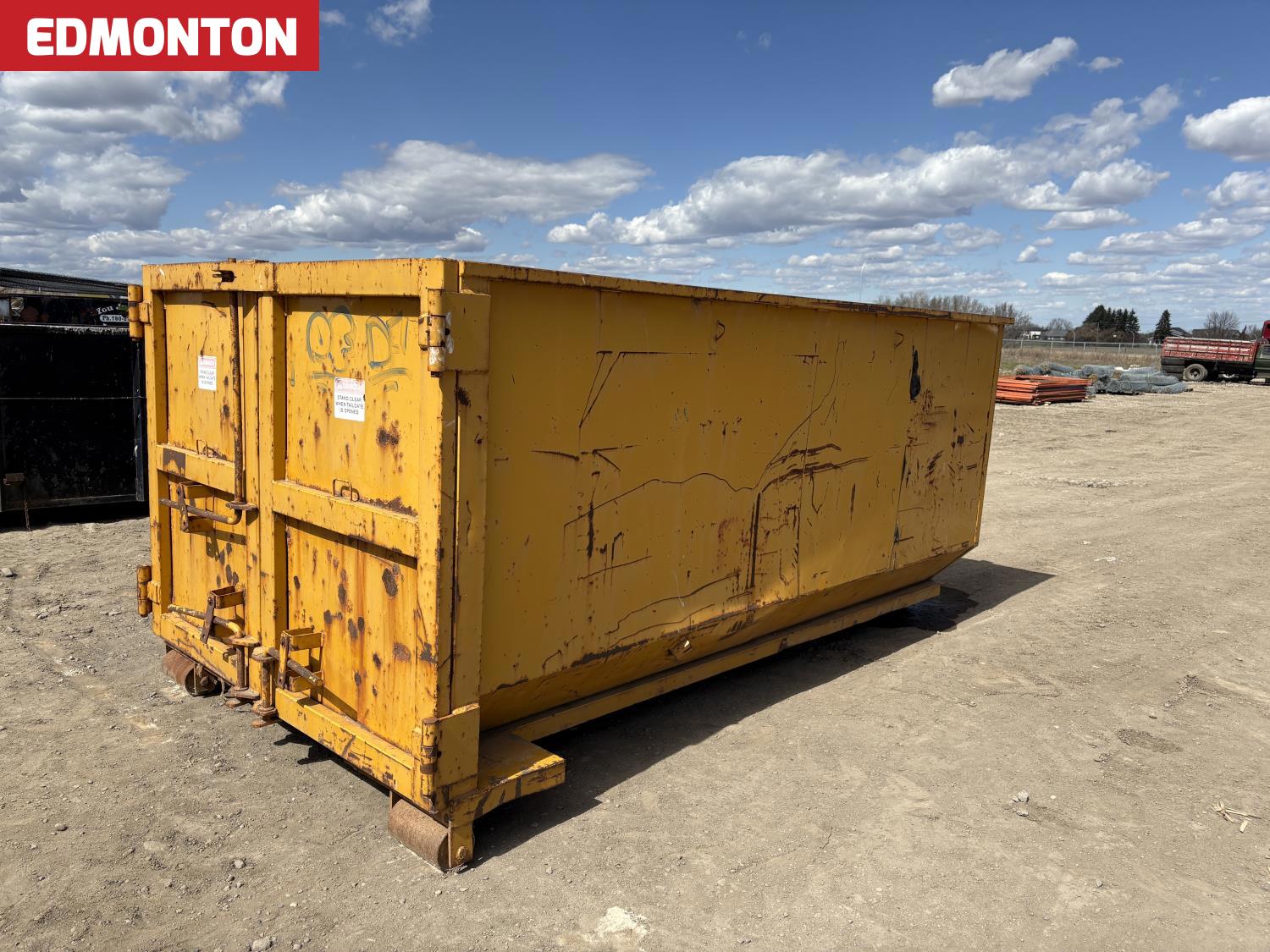 12 Yard Roll Off Bin [25ED41004-013] | Team Auctions