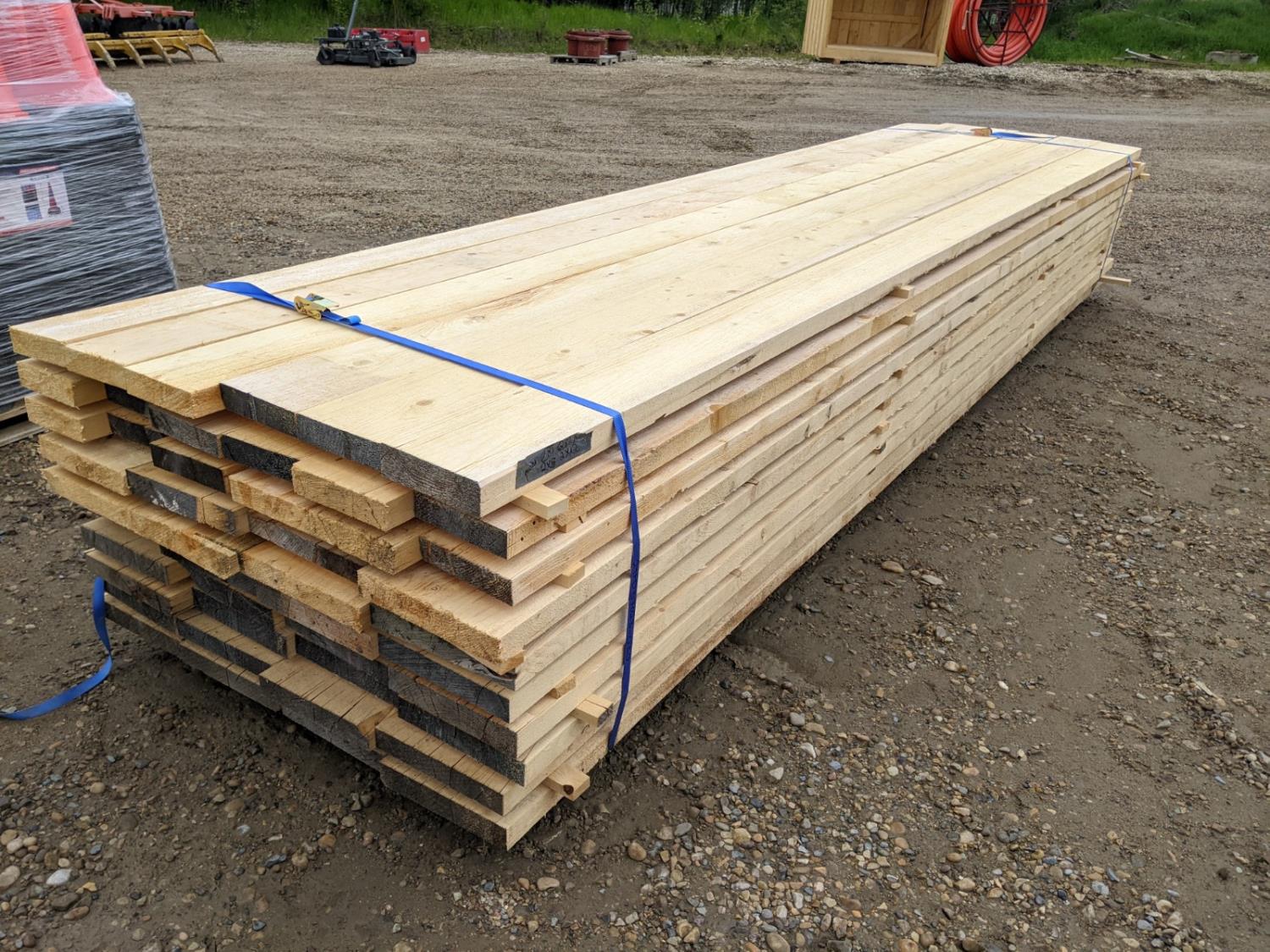 (46) Pieces of Lumber [24FD37023-030] | Team Auctions