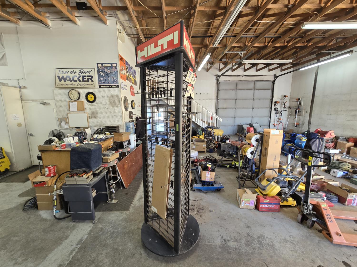 99 Inch Hilti Tool Display Rack [25CI24009-450] | Team Auctions