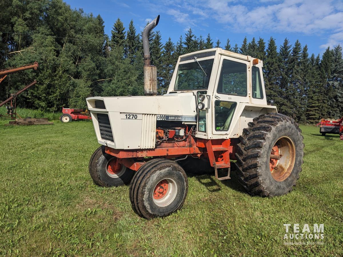 1976 Case 1270 2WD Tractor [23FL05001-016] | Team Auctions