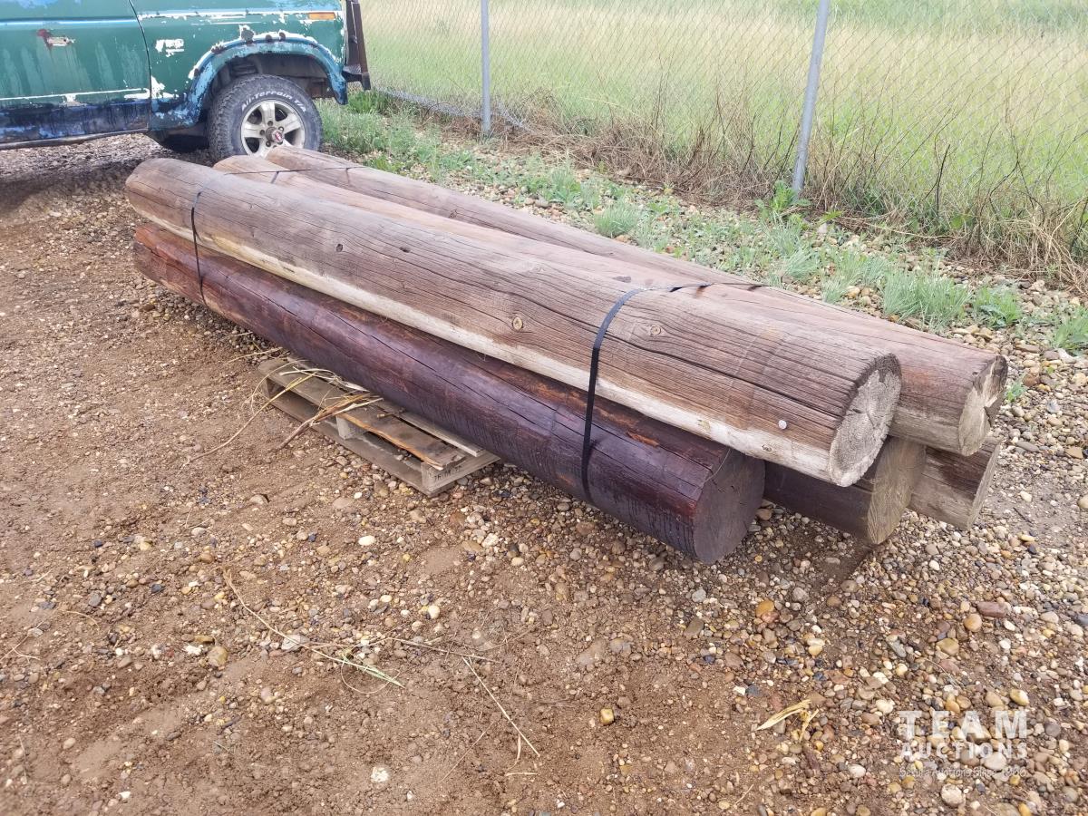 (5) 10 Ft Stub Poles [23GA07039-001] | Team Auctions