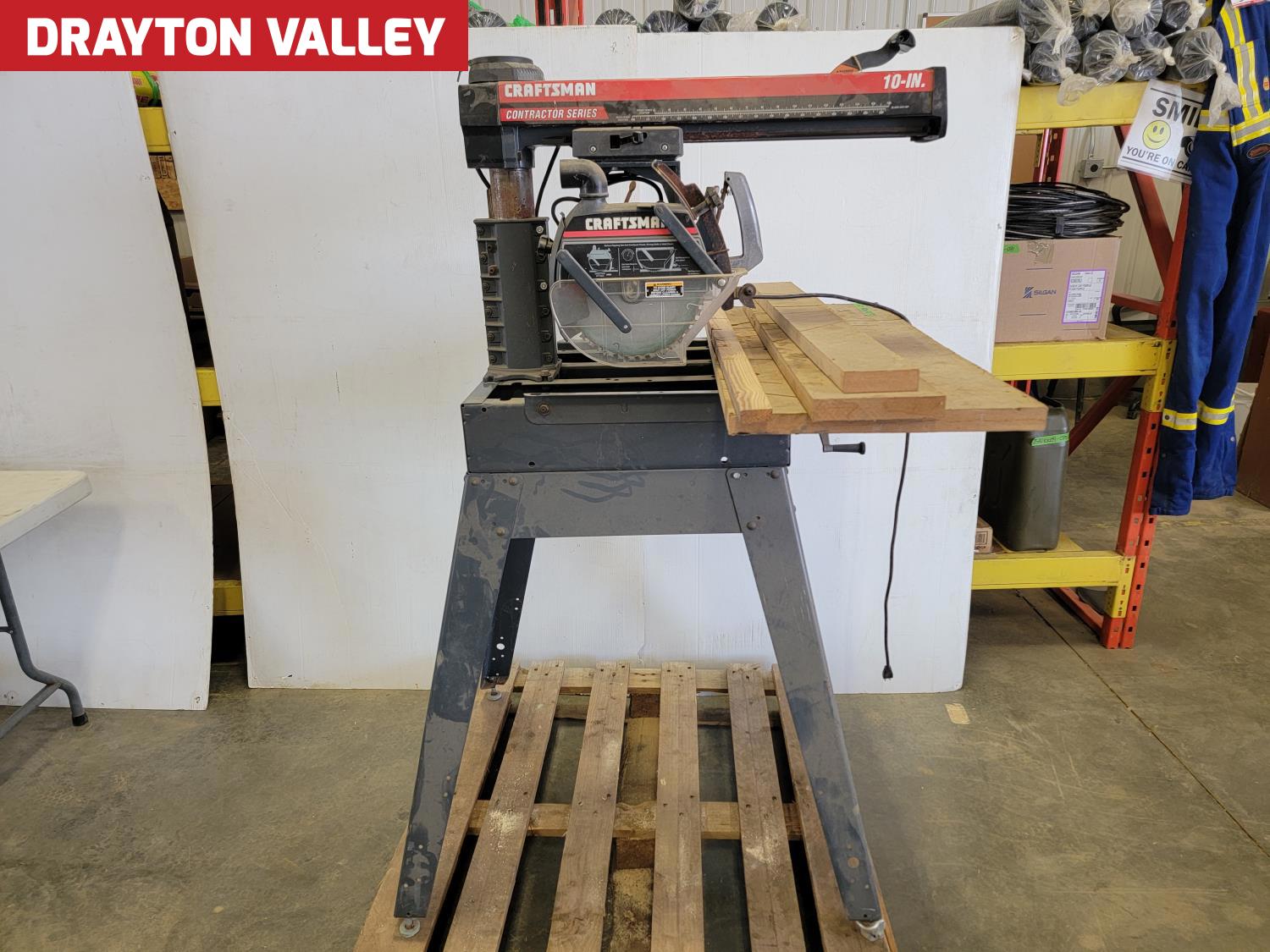 Craftsman Contractor Series 10 Inch Radial Arm Saw [25ID37006-007 ...