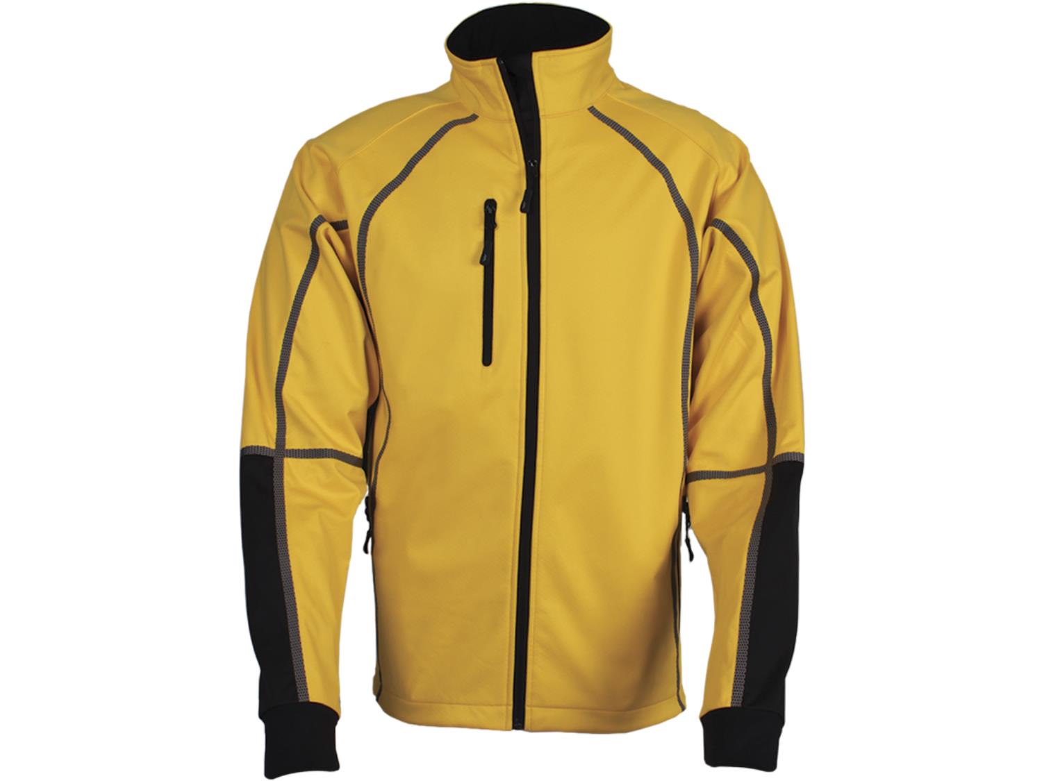 (10) X Large Yellow Raptor Soft Shell Men's Jacket (Unused) [26BJ48002 ...