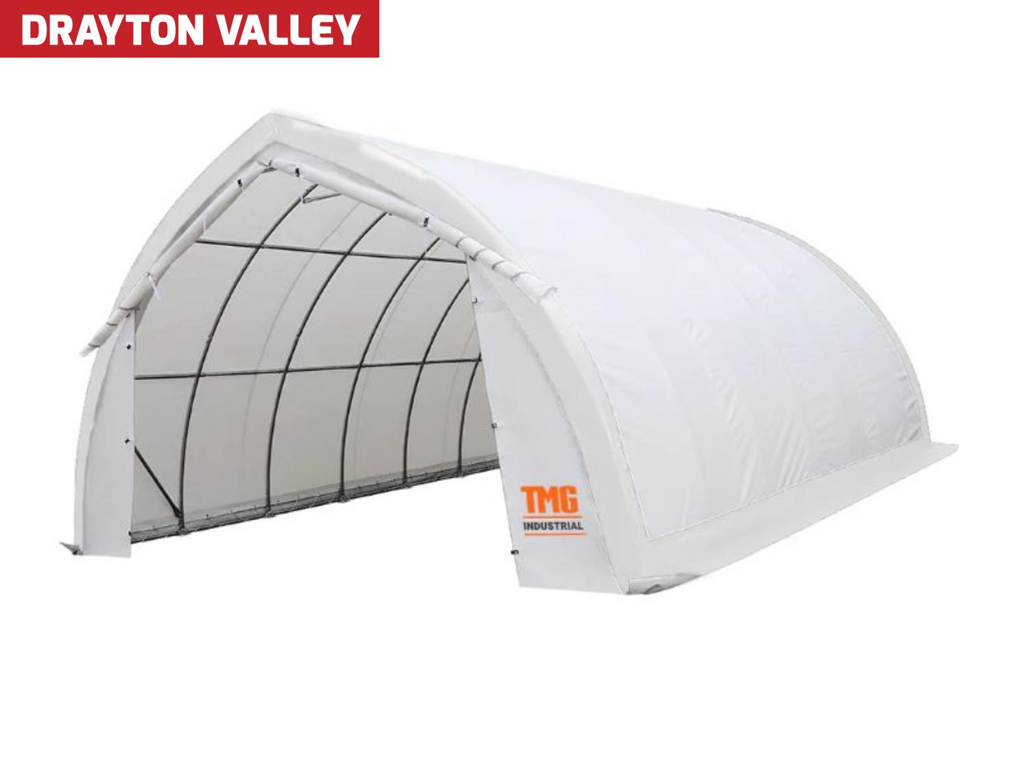 StanForge ST2031P 20 Ft X 30 Ft Arch Wall Peak Ceiling Storage Shelter ...