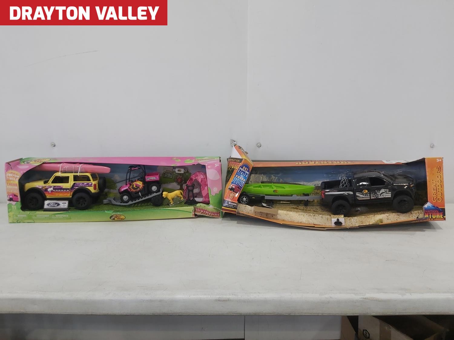 (2) Toy Car Sets [25LC10977-186] | Team Auctions