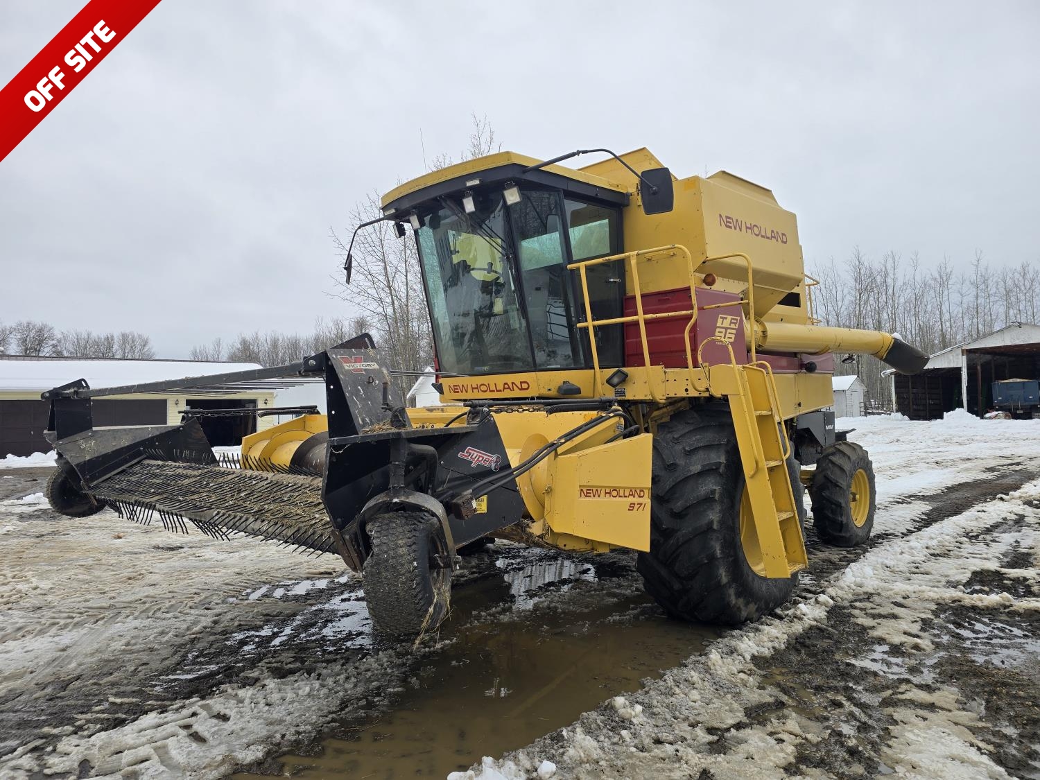 1991 New Holland TR96 Combine [25DG37031-001] | Team Auctions