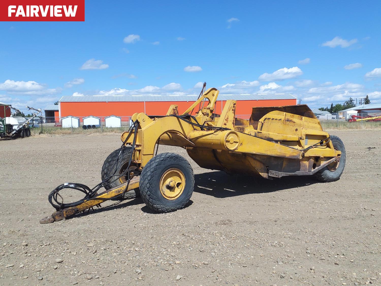 Caterpillar 60 Pull Type Hydraulic Scraper [25IE06004-001] | Team Auctions