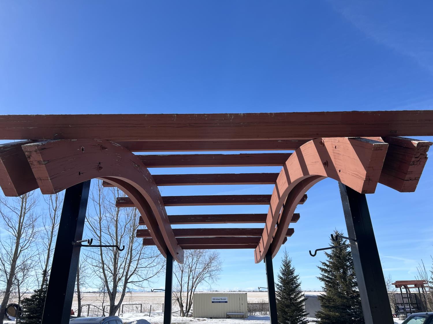 30 Ft X 8 Ft Overhead Arch [25CB02078-008] | Team Auctions