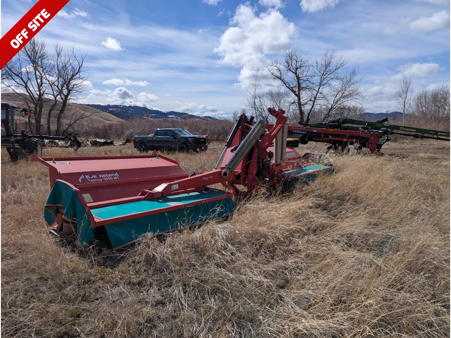 2015 Kverneland Taarup 5090MT Triple 30 Ft Disc Mower Conditioner ...