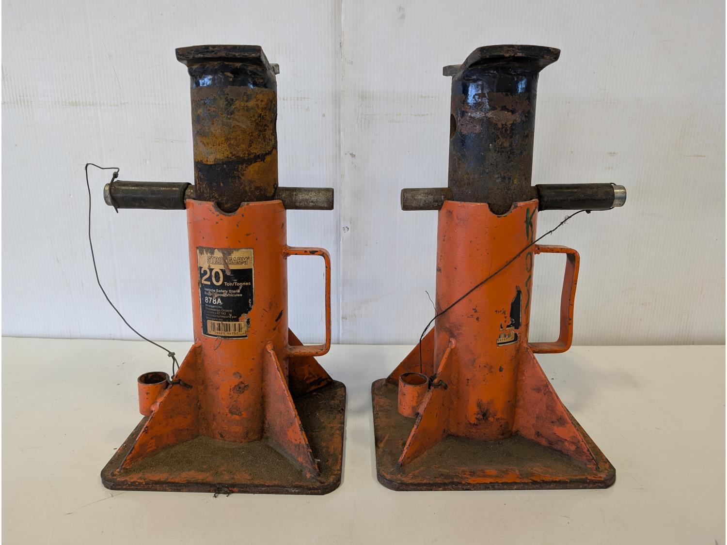 (2) Strongarm 20 Ton Jack Stands [25CC05002-005] | Team Auctions
