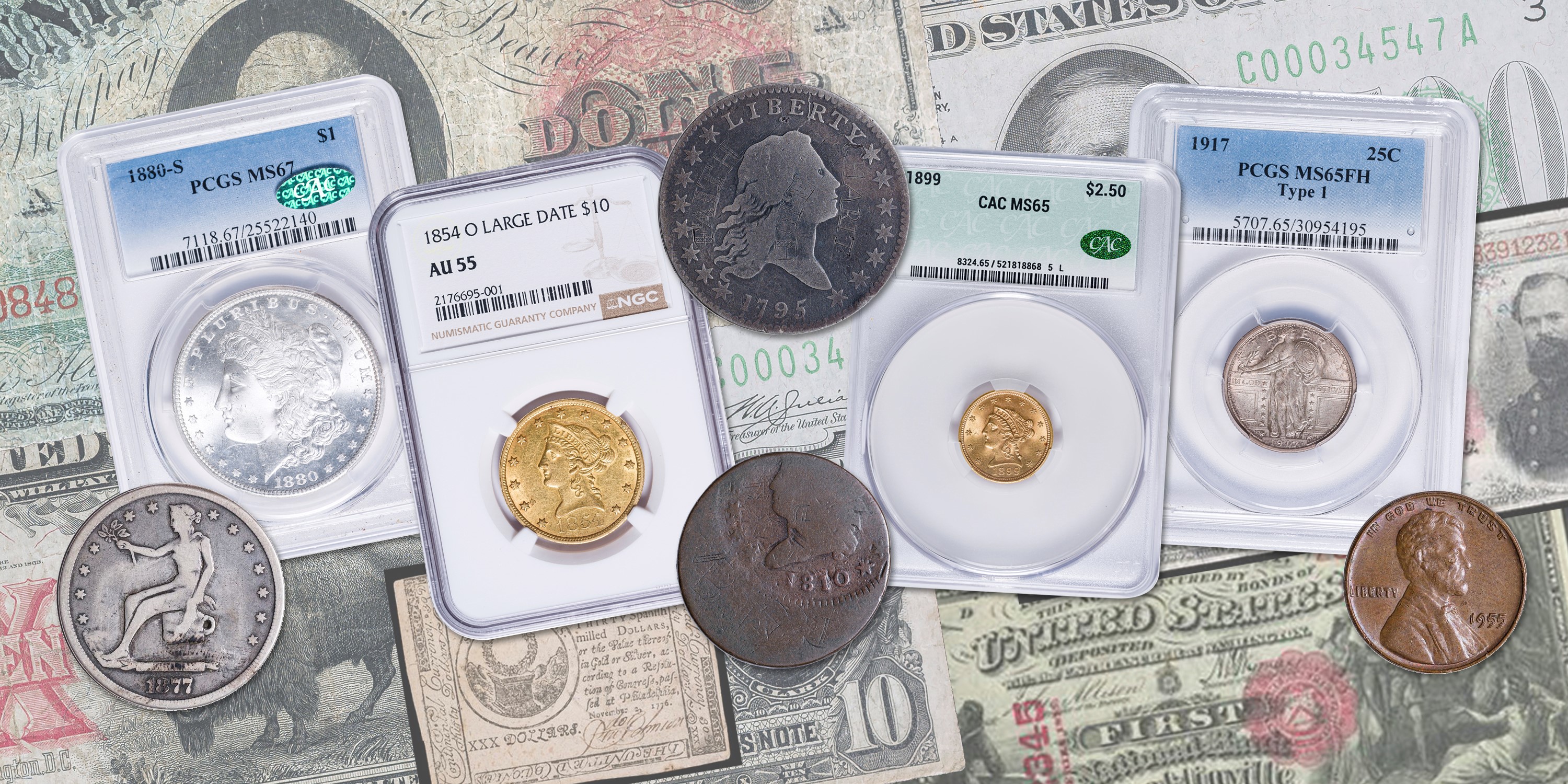 Online Rare Coin & Currency Auction #116 | MintProducts Auctions
