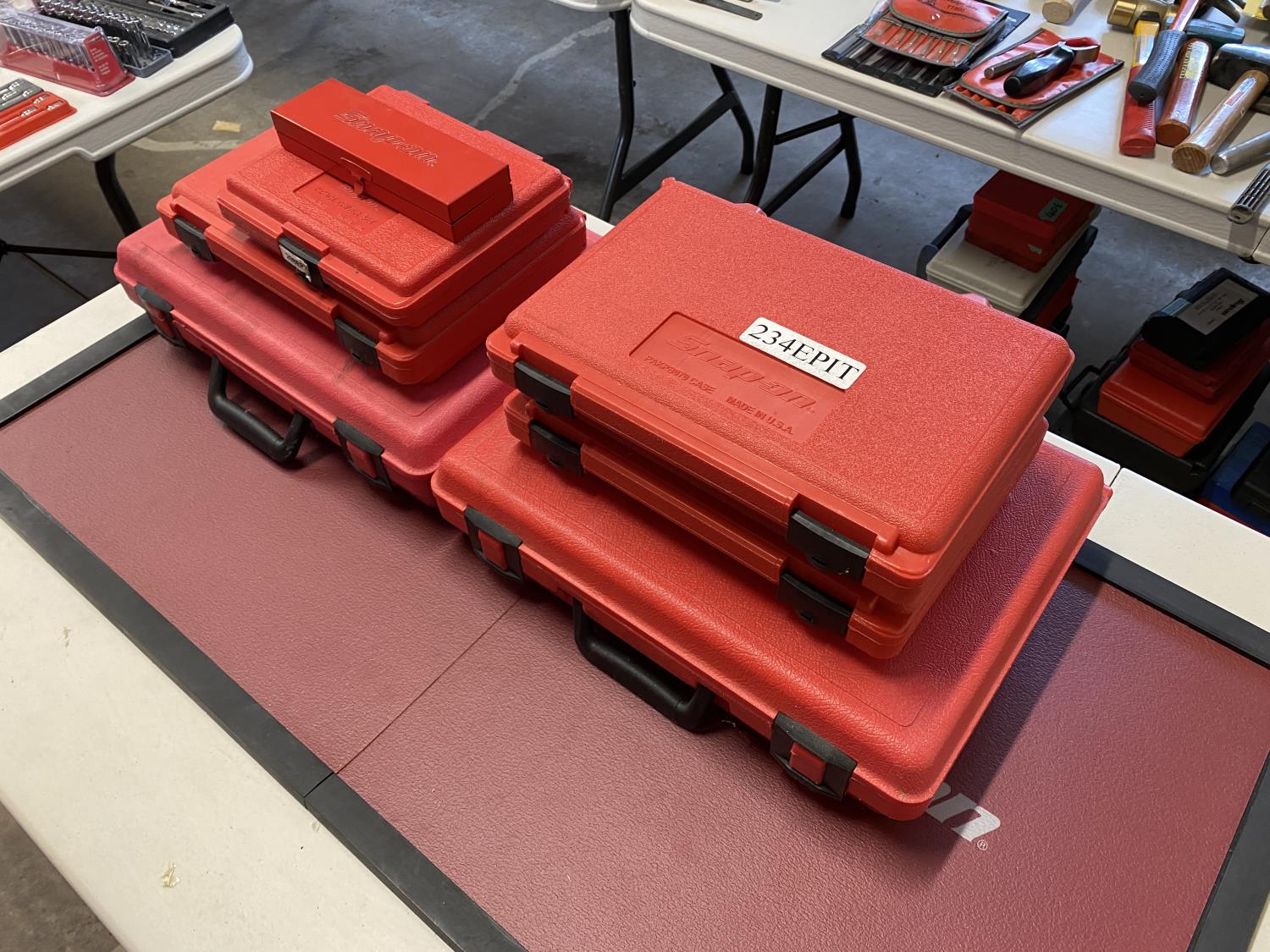 Qty of (7) Snap-on Tool Cases [25IP02003-101] | Team Auctions