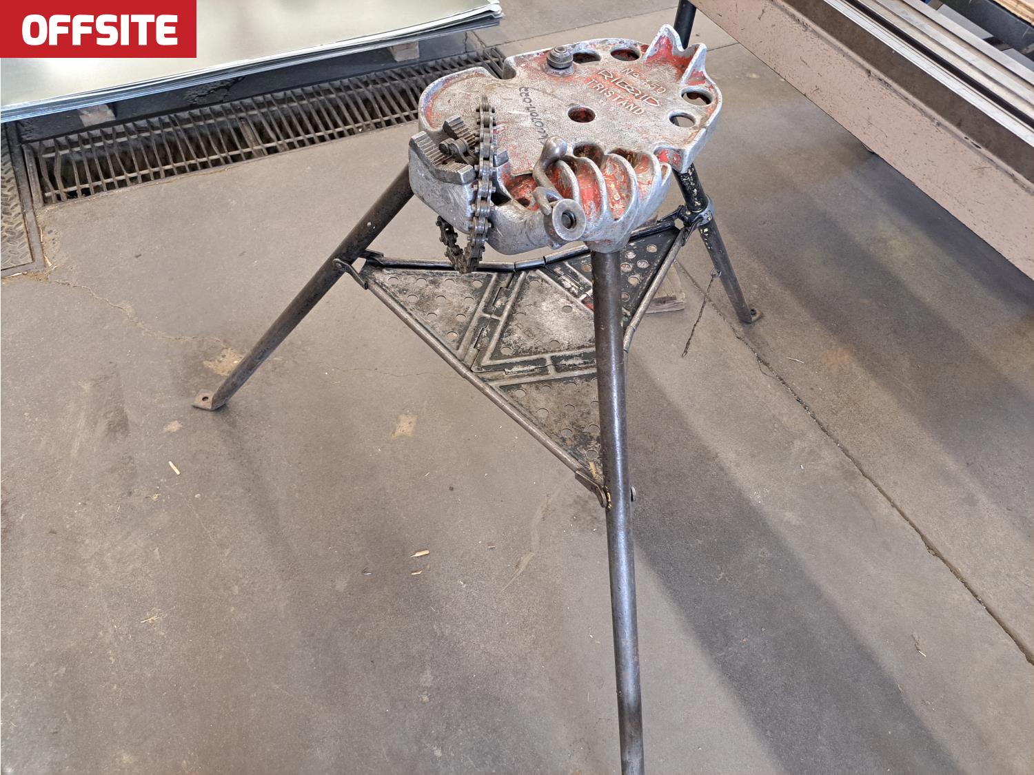 Ridgid No450 Tri-Stand [25KC07017-022] | Team Auctions