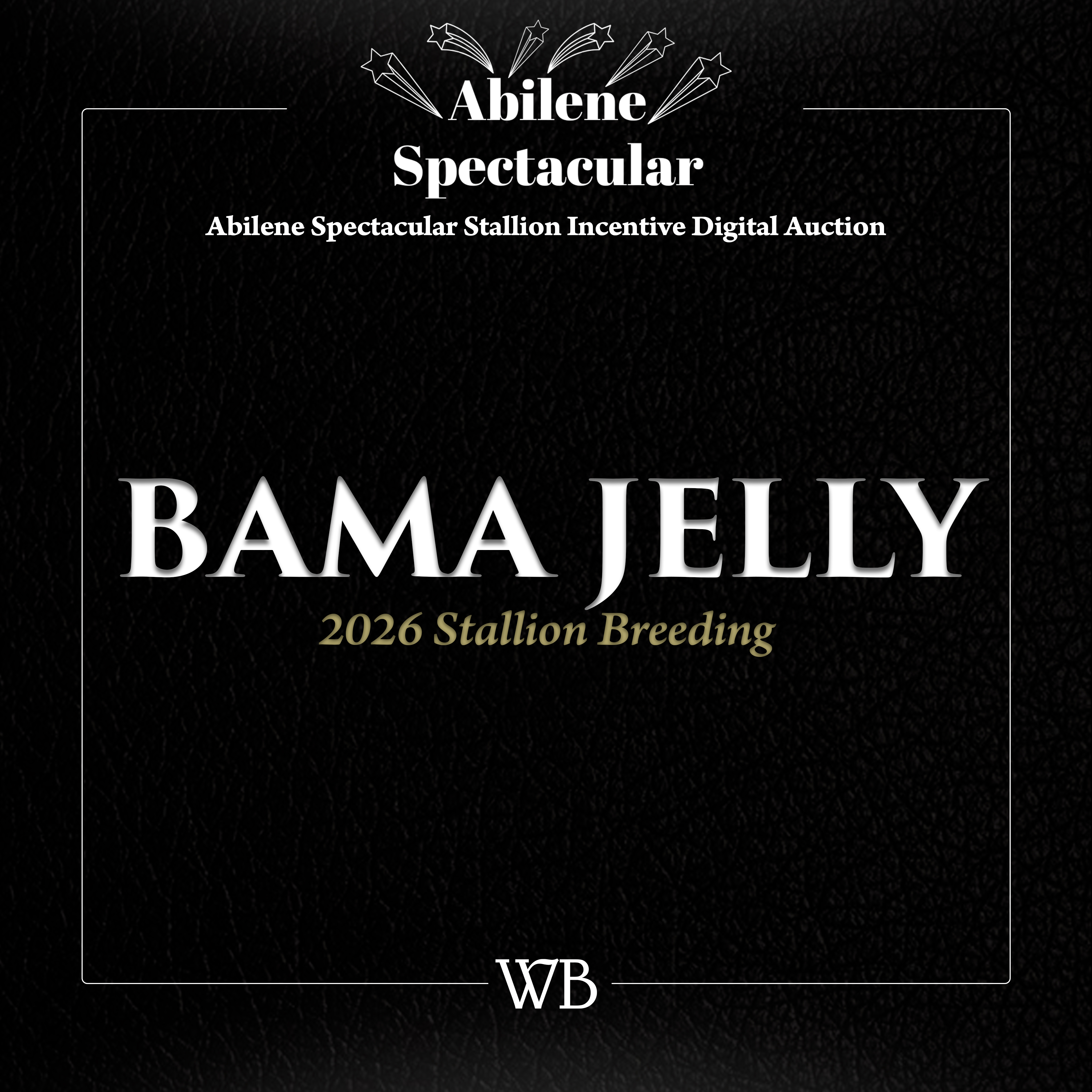 2026 Breeding - BAMA JELLY | Western Bloodstock