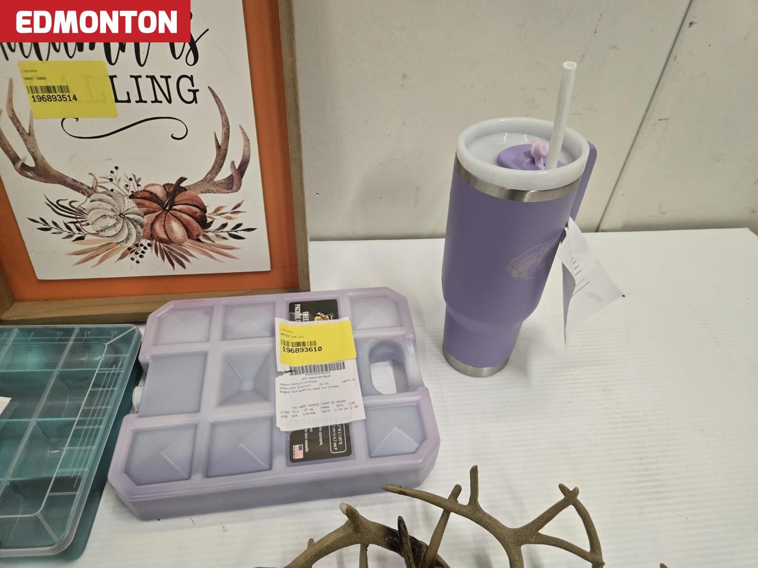 Mug, Cutting Board, Freezer Pack, Picture, Antler Bowl, Parts Tray ...