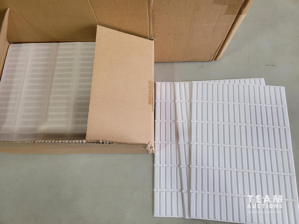 20,000 Piece White Security Dr Sheets (Unused) [23EA05001-212] | Team ...