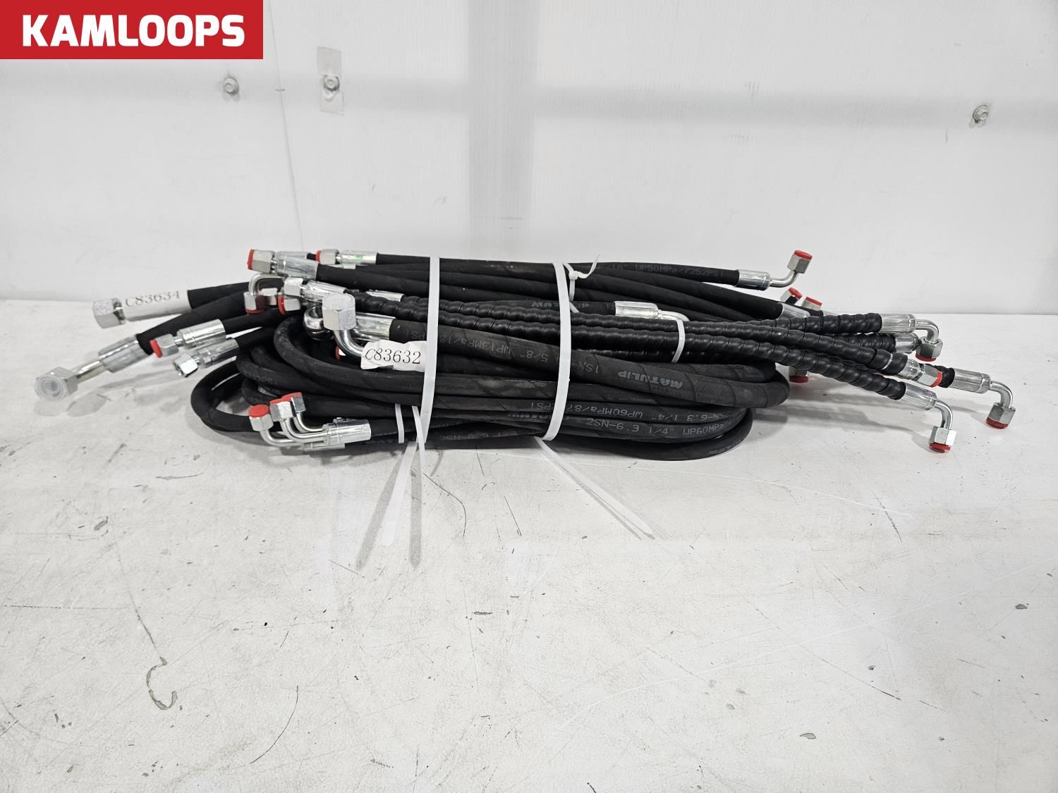 MIVA Mini Excavator Hydraulic Hose Kit (Unused) [25IB13994-098] | Team ...