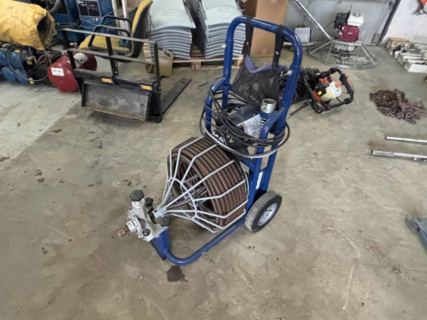 Electri Eel RF 100 Ft Drain Snake [25CI24009-304] | Team Auctions