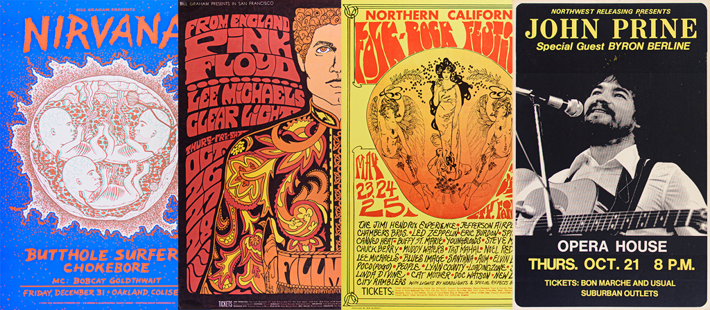 March Concert Posters & Flyers | Psychedelic Art Exchange Auction